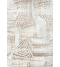 Amazon.com: Abani Cream Area Rug for Living Room, Bedroom -Mid-Century Modern- 6' x 9' -Durable ...