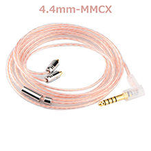 Amazon | LINSOUL TRIPOWIN Karenイヤホン用ケーブル 2.5mm/3.5mm/4.4mm金メッキプラグとQDC端子/MMCX端子/0.78mm2pinコネクタの ...