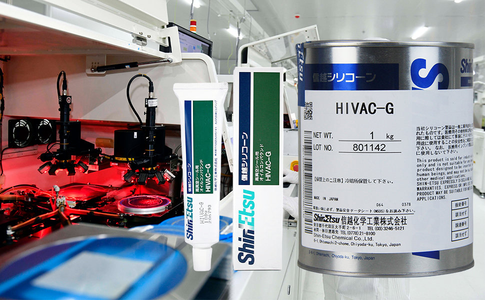 Japan Shin-ETSU HIVAC-G - Junta de grasa de silicona de alto aspiradora para juntas de sellado ...