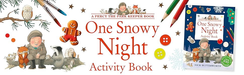 One Snowy Night Activity Book: Packed with fun things to do - for all ...