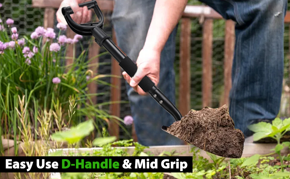 Amazon.com : Shovel, Shovels for Digging Gardening, 31” Small Shovel for Camping, Off Road ...