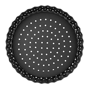 Amazon.com: Alvinlite The Perforated Pie Pan Golden Pie Tart Quiche and ...