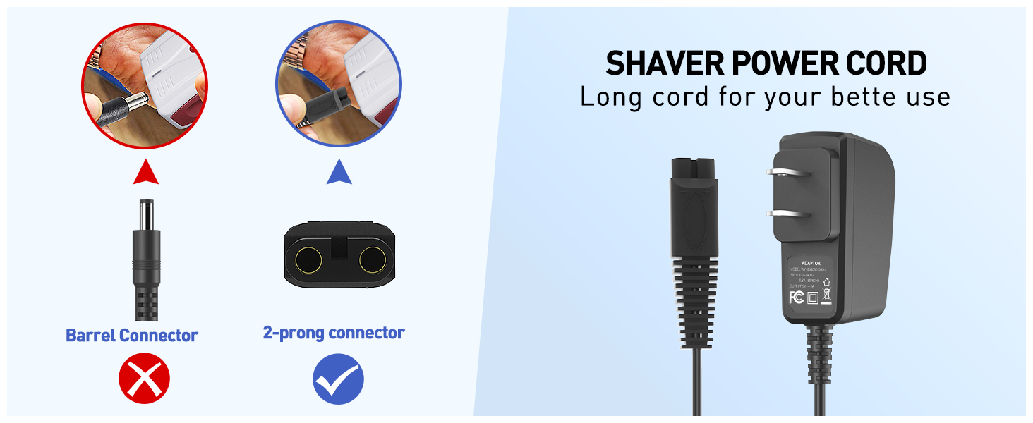 Amazon.com: 5V 1A Adapter for Andis Shaver AC Charger Power Cord, Compatible with 17150 TS-1 ...