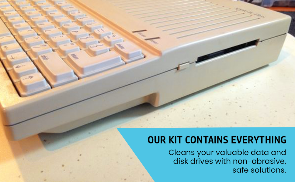 Amazon.com: 5D Safety 5.25 Floppy Disk Head Cleaner with Solution, Professional Easy to Use ...