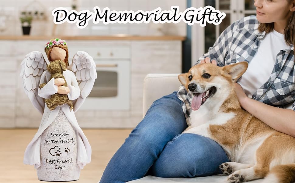 Amazon.com: AUKEST Dog Memorial Gifts for Loss of Dog Sympathy Gift : Pet Supplies