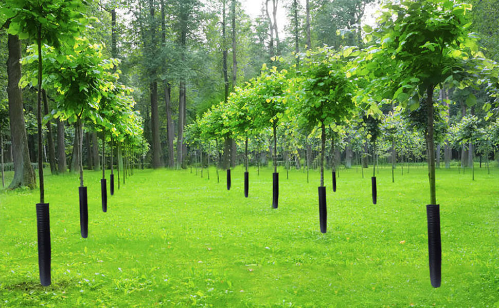 Amazon.com : DredQcco Corrugated Tree Guards, 6Pcs Tree Trunk ...