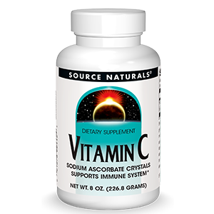 Amazon.com: Source Naturals Vitamin C, Sodium Ascorbate Crystals, Supports Immune System* - 16 ...