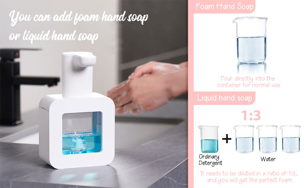 Amazon.com: AmaCielo Cartoon Kids Soap Dispenser, Automatic Soap Dispenser, Foaming Soap ...