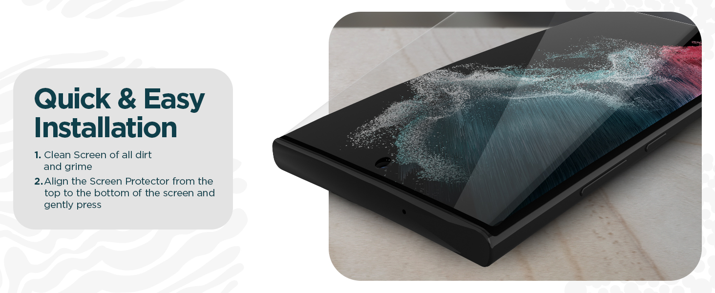 Amazon.com: Case-Mate FlexiShield Samsung Galaxy S23 Ultra Screen Protector [6.8“] Durable Thin ...