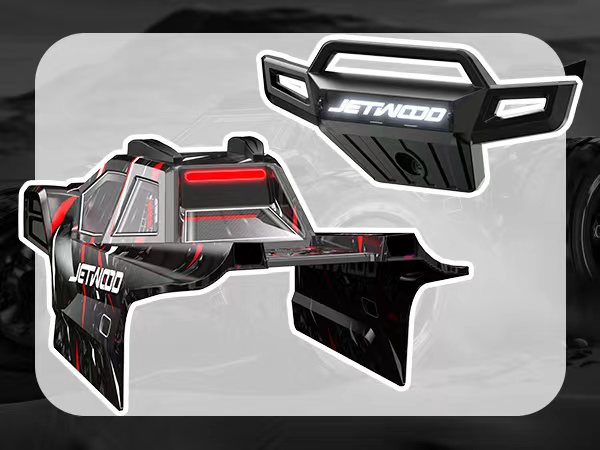 Mua Jetwood x Hyper go 1/14 All Terrain Super Fast RC Cars for Adults, 50mph Electric Brushless ...