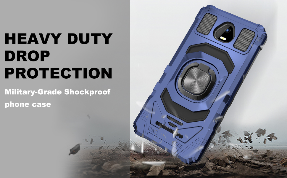 Amazon.com: Ailiber for Schok Volt SV55 Phone Case, Schok Volt SV55 Case with Tempered Glass ...