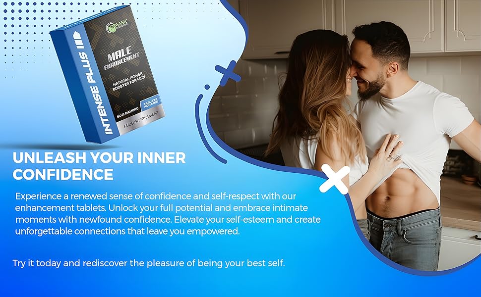 Intense Plus 10 Blue Pills for Men 100mg Stronger & Harder Enhanced Strength, Male Enhancing ...