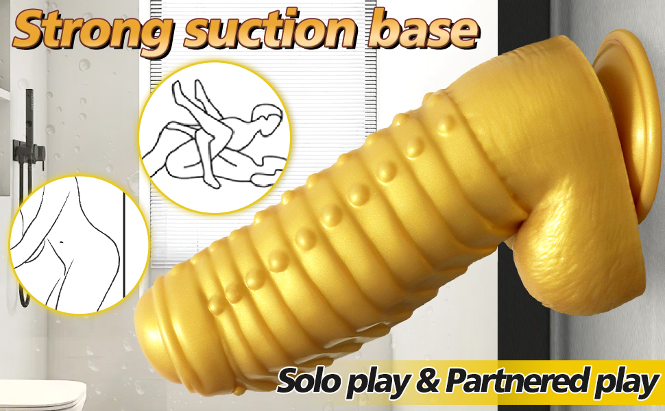 Amazon.com: TaRiss's Realistic Dildo Thick Anal Plug with Strong Suction Base for Hands-Free ...