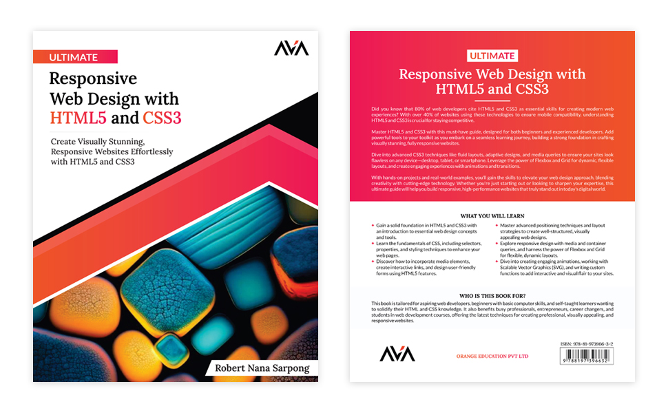 Buy Ultimate Responsive Web Design With Html5 And Css3 Create Visually Stunning Responsive 