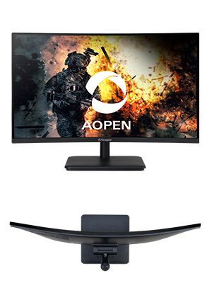 Amazon.com: AOPEN 27HC5R Vbiipx 27" Full HD (1920 x 1080) VA 1500R Curved Gaming-Monitor | AMD ...
