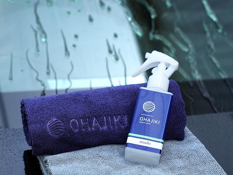 Amazon | OHAJIKI .mado ウィンドウコーティング 窓ガラス撥水剤 窓ガラスコーティング サイドミラー 撥水材 自動車用 | ガラスクリーナー | 車＆バイク