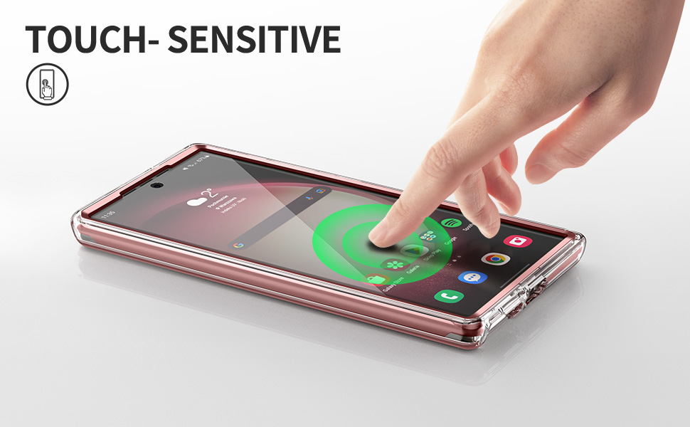 Amazon.com: SURITCH for Samsung Galaxy S23 Ultra Case, [Built-in Screen Protector] [Dual-Layer ...