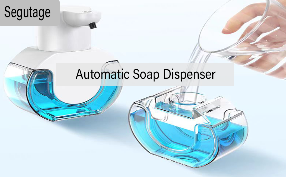 Amazon.com: 420ml Automatic Soap Dispenser, Touchless Hand Sanitizer Dispenser with Sensor 4 ...