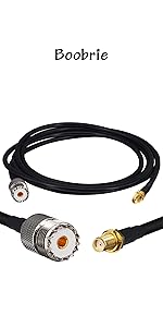 Amazon.com: BOOBRIE BNC SMA Coax Connector SMA Male to BNC Female Coaxial Connector Low Loss ...