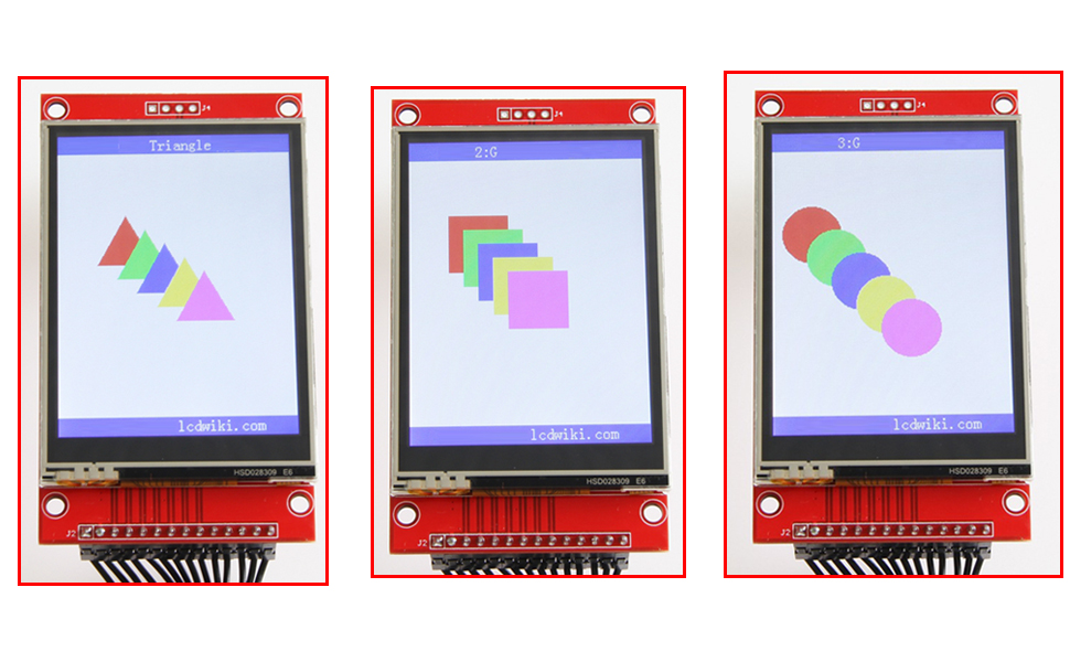 DIYmalls 2.8" SPI TFT LCD Display ILI9341 Resisive Touch Screen Module ...