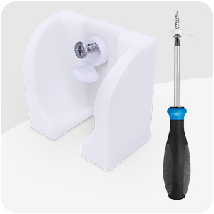 Amazon.com : Wall Mount for Google Nest Wired 2nd Generation Security Camera - Adhesive & Screw ...