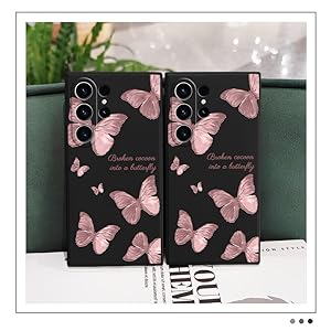 Amazon.com: LEECG for Samsung Galaxy S24 Ultra Case, Creative Flower Pattern Design Phone Cover ...