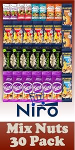 Amazon.com : Niro Assortment | Ultimate Snack Boxes | Bar Variety Pack | Snack Box for Adults ...