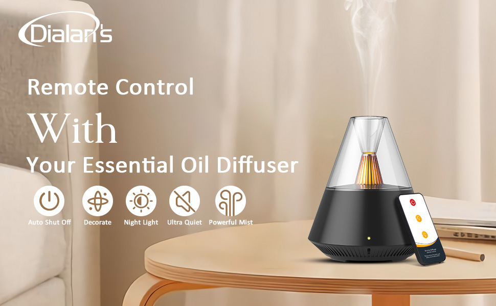 Essential Oil Diffuser Electric Oil Diffuser Ultrasonic Cool Mist ...