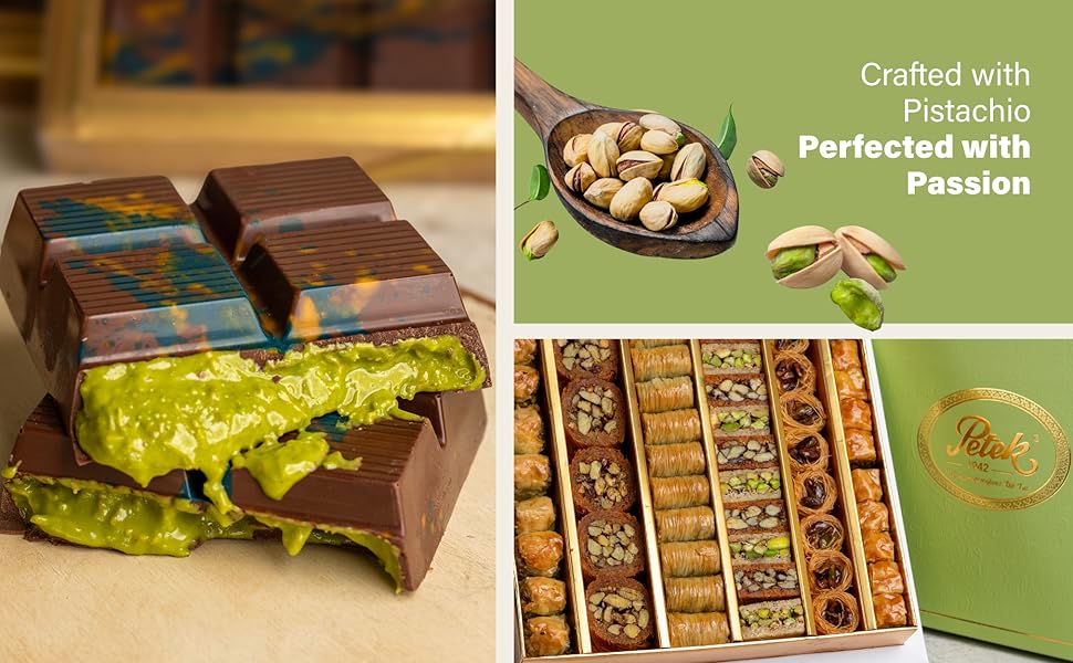 Amazon.com : Petek1942,Dubai Chocolate,Dubai Chocolate Bar Pistachio Knafeh,Dubai Kunefe ...