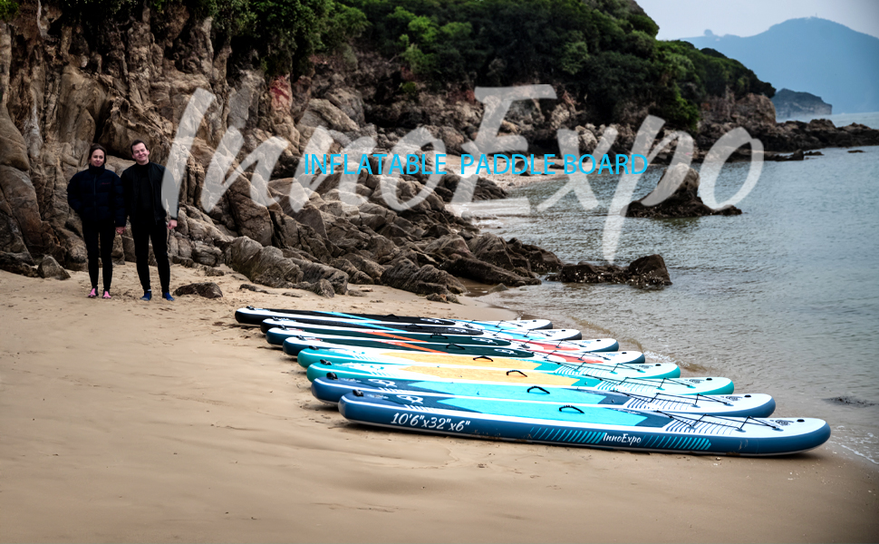 InnoExpo Inflatable Stand Up Paddle Boards with Premium Accessories ...