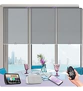 Amazon.com: Graywind Motorized Outdoor Shades for Patio, Compatible with Alexa & Google, Solar ...