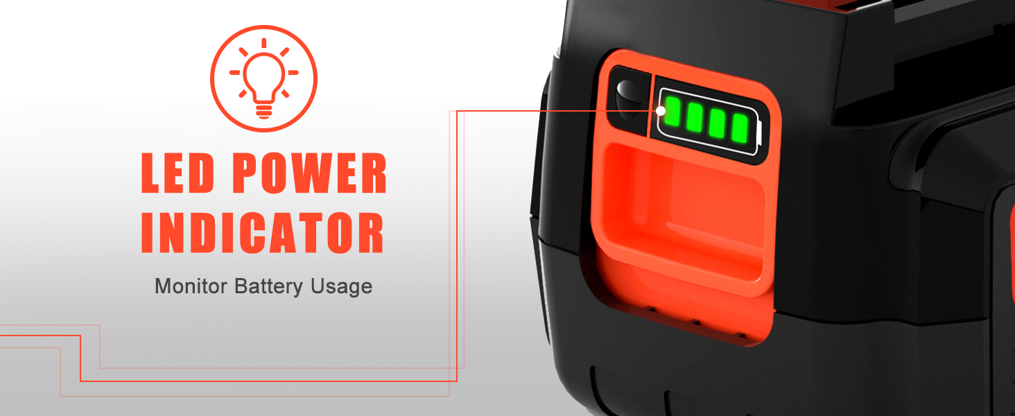 Amazon.com: Upgarded to 3.0Ah LBXR36 Replacement for Black and Decker 40V Battery Compatible ...