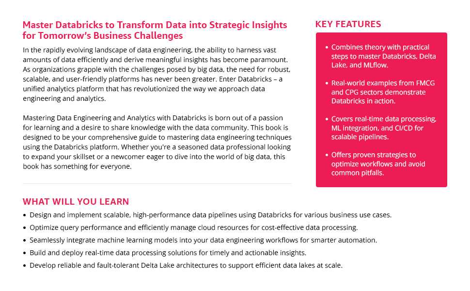 Mastering Data Engineering and Analytics with Databricks: A Hands-on ...