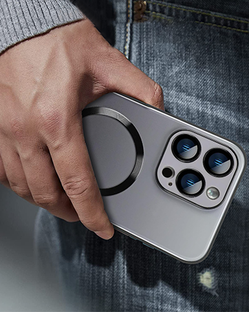 Amazon.com: MOONCASE Magnetic for iPhone 15 Pro Max Case with Full Camera Lens Protector ...