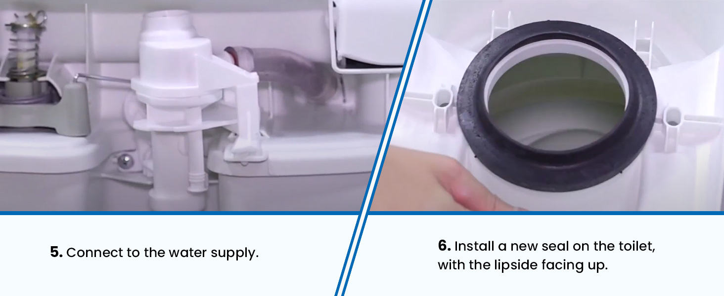 Amazon.com: Knocokie Upgrade 31705 RV Toilet Water Valve Kit Compatible with Thetford Aqua-Magic ...