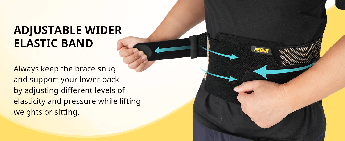 Amazon.com: JIUFENTIAN Copper Back Braces for Lower Back Pain with Support System - Lower Back ...