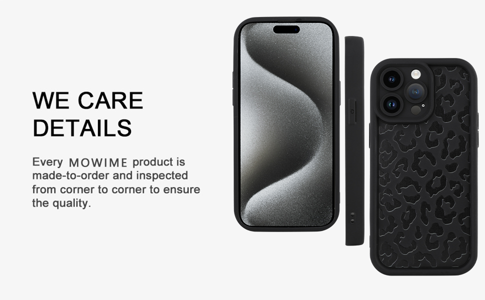 Amazon.com: MOWIME Compatible with iPhone 12 Pro Case, Cheetah Print Shockproof Soft TPU ...