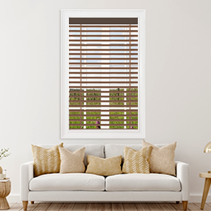 Amazon.com: PowerSellerUSA 1" Vinyl Slats Room Darkening Cordless ...