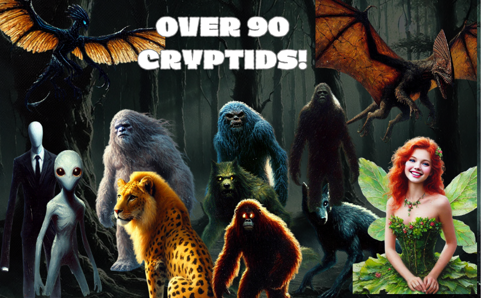 Amazon.com: The Epic Book of Cryptids: The Ultimate Guide to over 90 Mysterious Creatures with ...