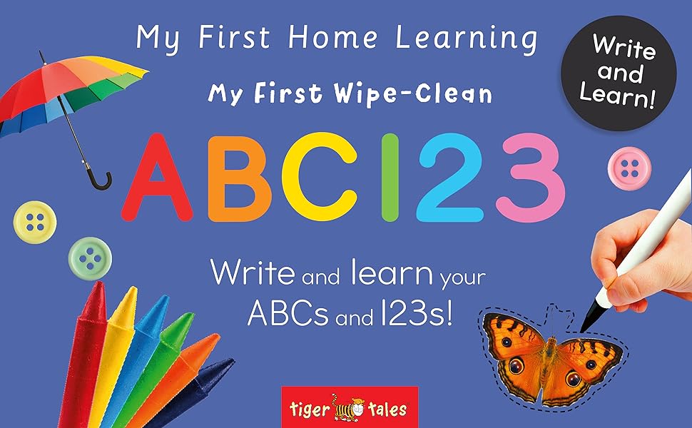 Amazon.com: My First Wipe-Clean ABC 123: Write and Learn! (My First Home Learning ...