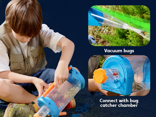 Mua Bug Catcher Kit for Kids, Bug Vacuum & Light Up Critter Habitat Box ...