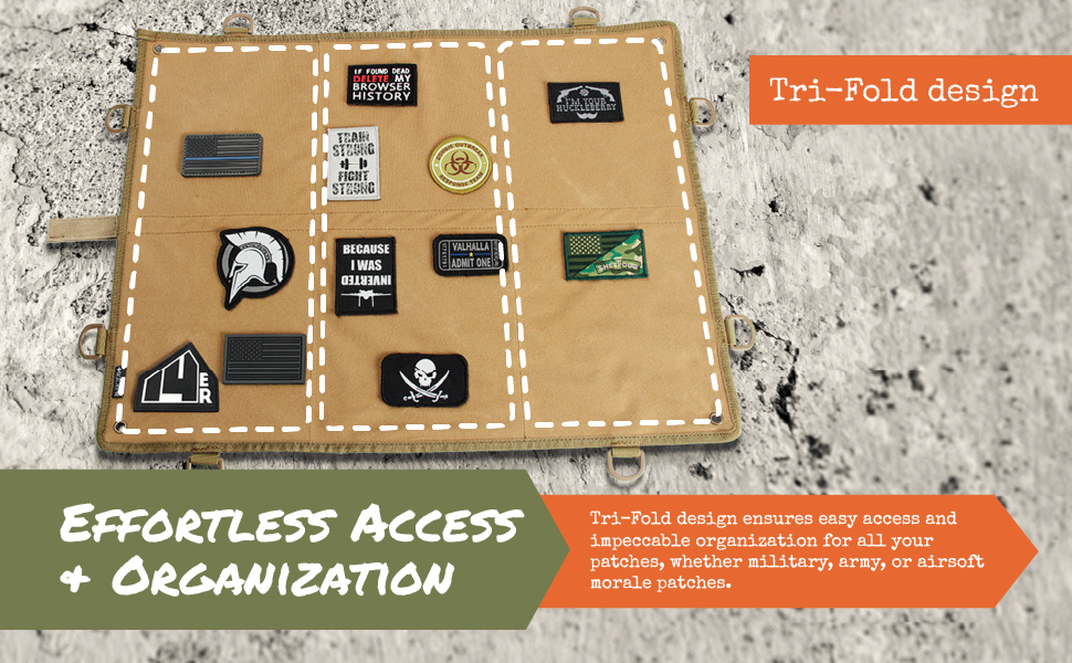 Amazon.com: 14er Tactical Display Board | Patch Panel Holder, Collection Wall Display, Hook and ...