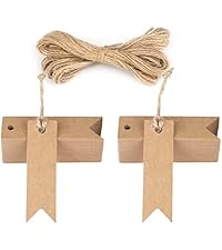 jijAcraft 60PCS 20M Rustic Burlap Banner Bunting, Linen Bunting Burlap ...