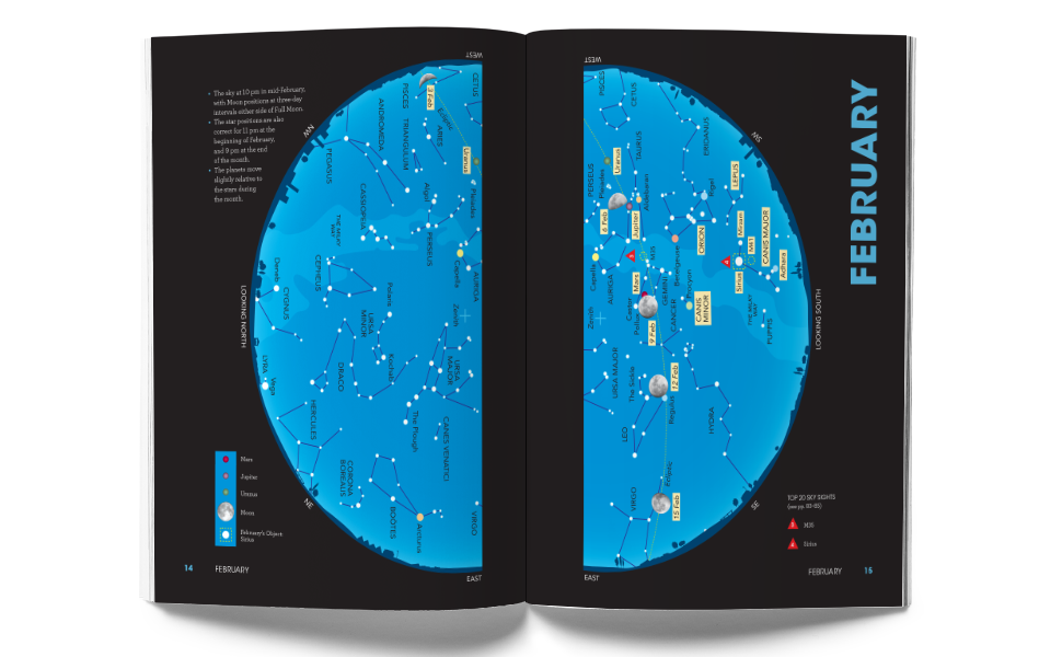 Philip's Stargazing 2025 Month-by-Month Guide to the Night Sky Britain & Ireland eBook : Henbest ...