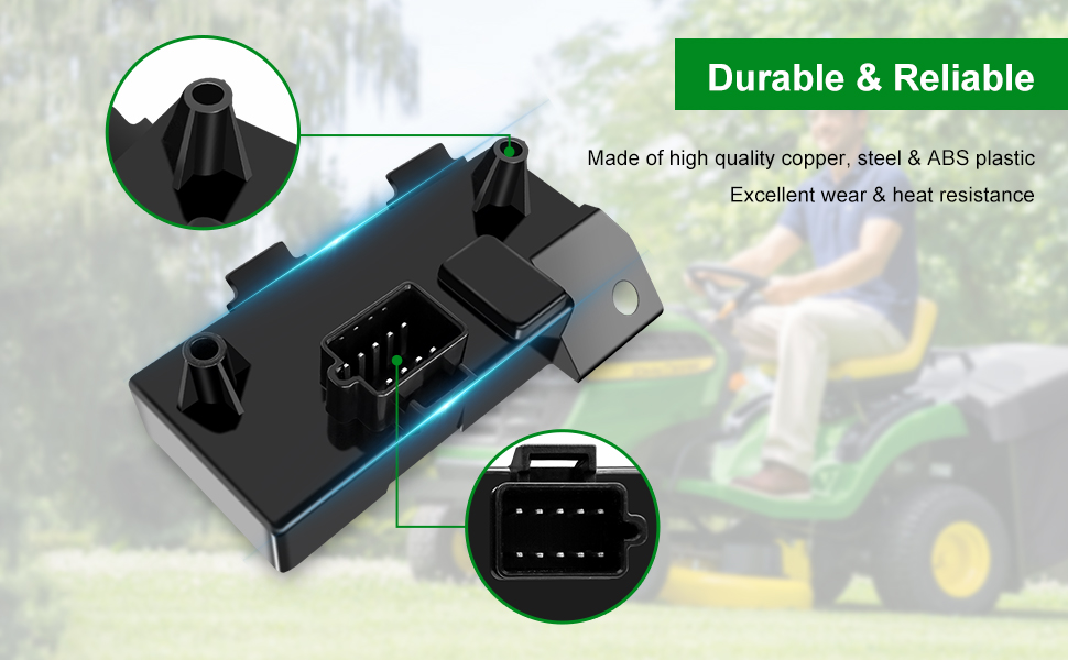 Amazon.com: Electronic Control Unit Module Compatible with John Deere X300 X300R X304 X305R X310 ...