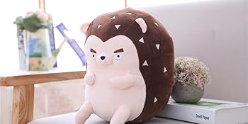 Amazon.co.jp: Sironoa ハリネズミ 抱き枕 大きい ぬいぐるみ かわいい リアル 動物 まくら 癒し ふわふわ 柔らかい 背当て 添い寝枕 昼寝 クッション 彼女 子供 ...