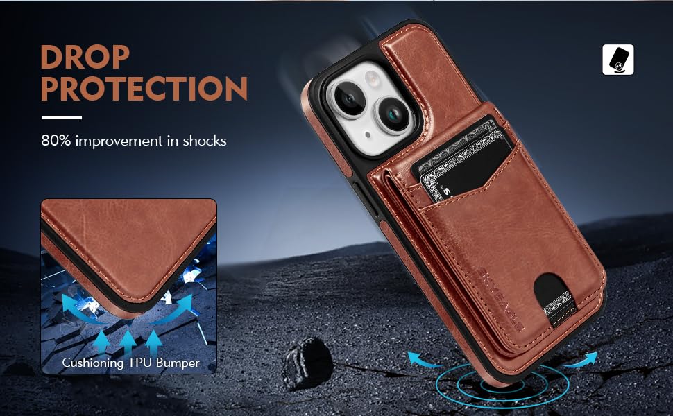 Amazon.com: SkyEagle for Compatible Magsafe Magnetic 2 in 1 Detachable iPhone 14 Plus Wallet ...