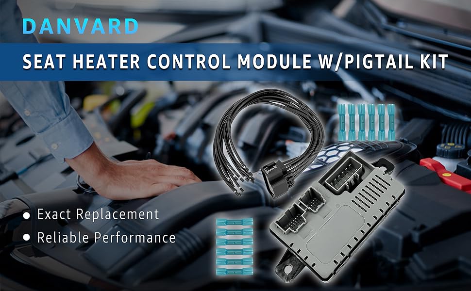 Amazon.com: 601-704 Seat Heater Control Module w/Pigtail Kit Compatible ...