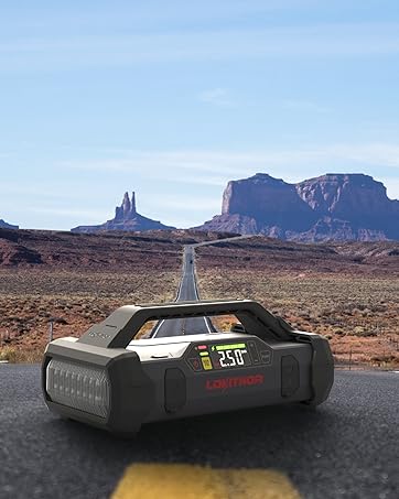 Amazon.com: LOKITHOR JA Bag EVA Protection Case for JA300/JA301/JA302 Lokithor Jump Starter with ...