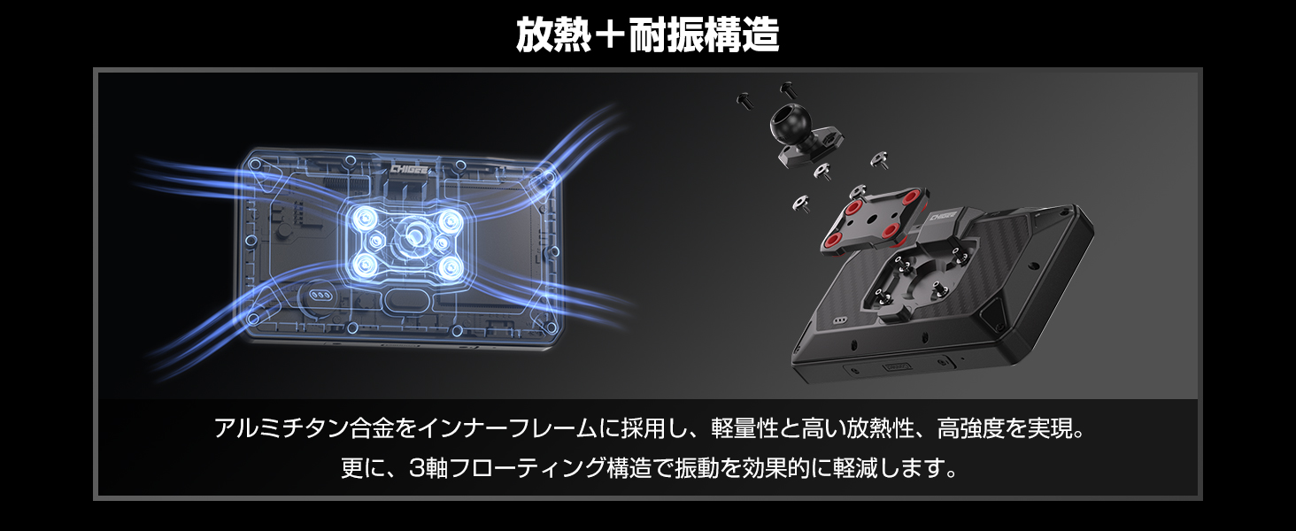 Amazon.co.jp: AKEEYO×CHIGEE AIO-5 Play 次世代バイク スマートライドモニター ディスプレイ CarPlayやAndroid Auto対応 ナビゲーション ...